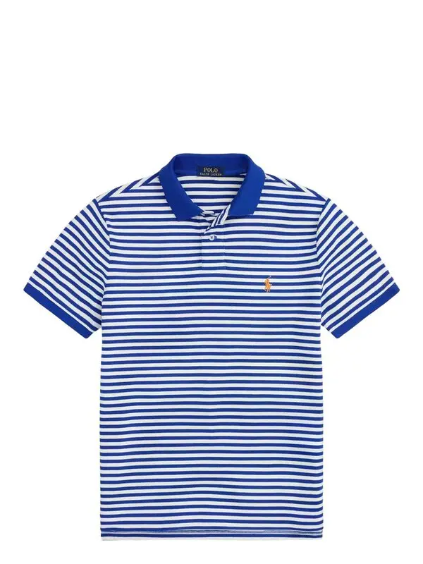 Polo Ralph Lauren Polo Pony-embroidered Polo Shirt - Blue