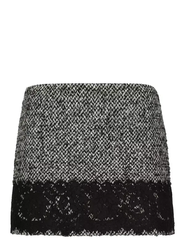 Dolce & Gabbana Fantasy A-line Skirt - Grey