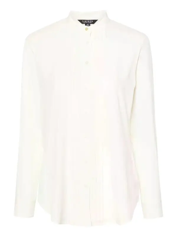 Ralph Lauren Heiberly Crepe Shirt - Neutrals