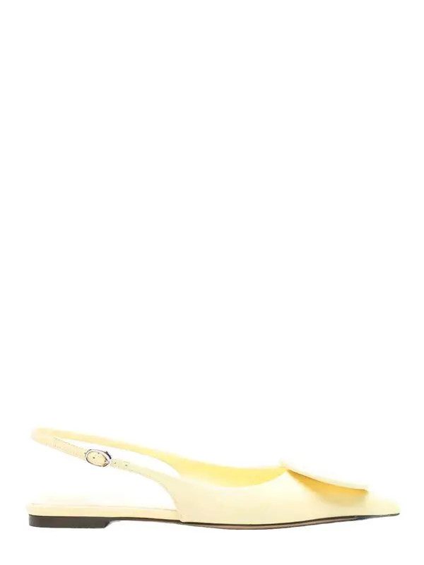 Jacquemus Duelo Slingback Pumps - Yellow