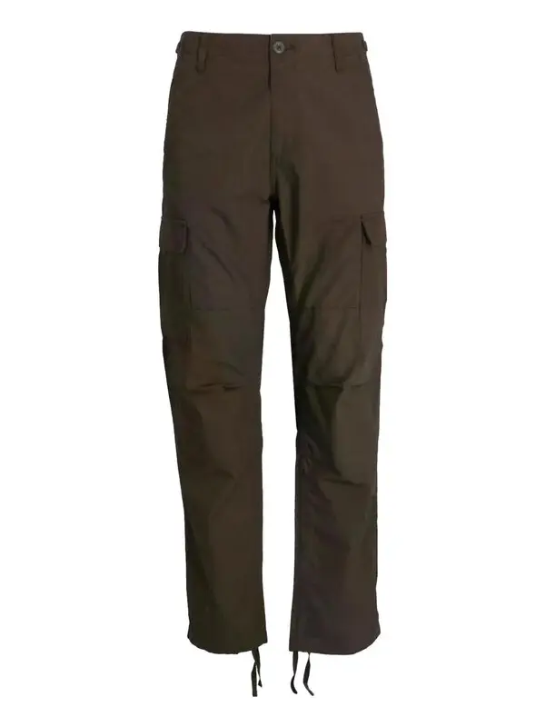 Carhartt Work In Progress Mid-rise Cotton Cargo Pants - Brown