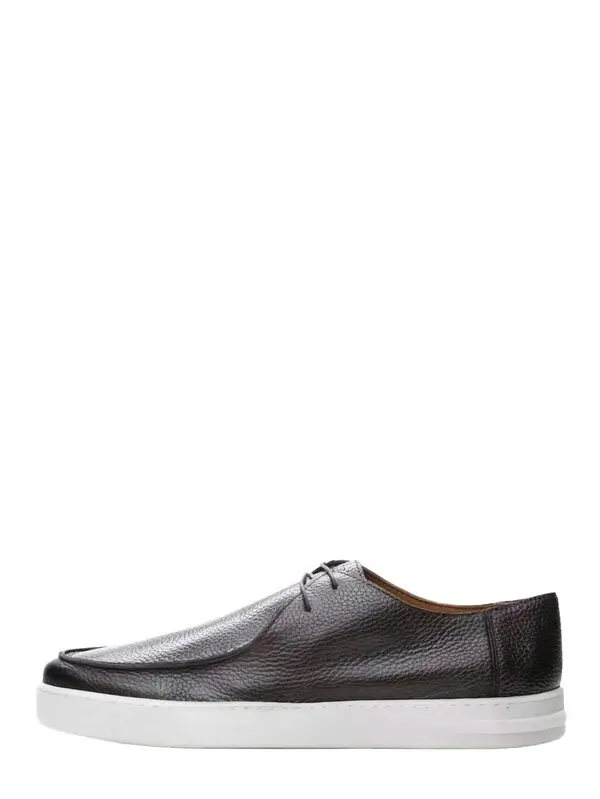 POCHE PARIS Leather Derby Shoes - Brown