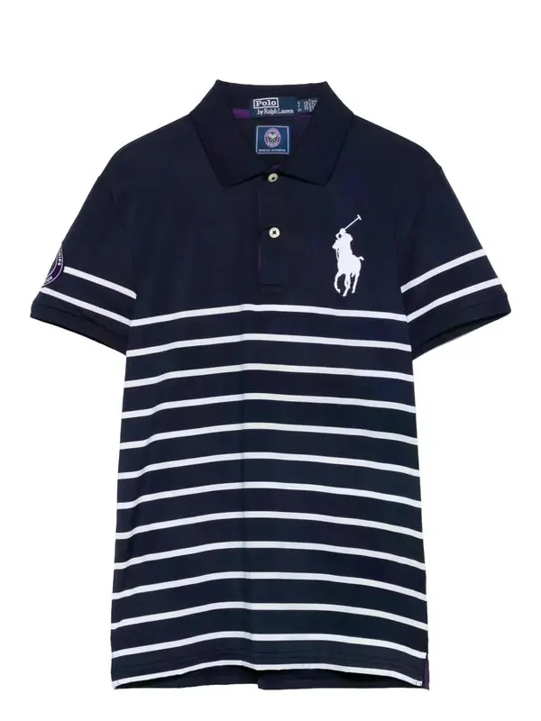 Polo Ralph Lauren Polo Pony-embroidered Polo Shirt - Blue