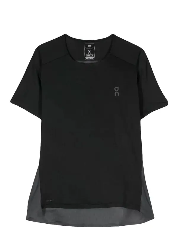 On Colourblock Performance T-shirt - Black