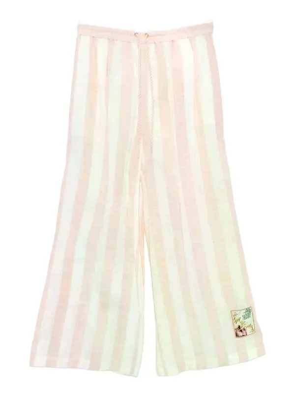 Zimmermann Acacia Palazzo Pants - Neutrals