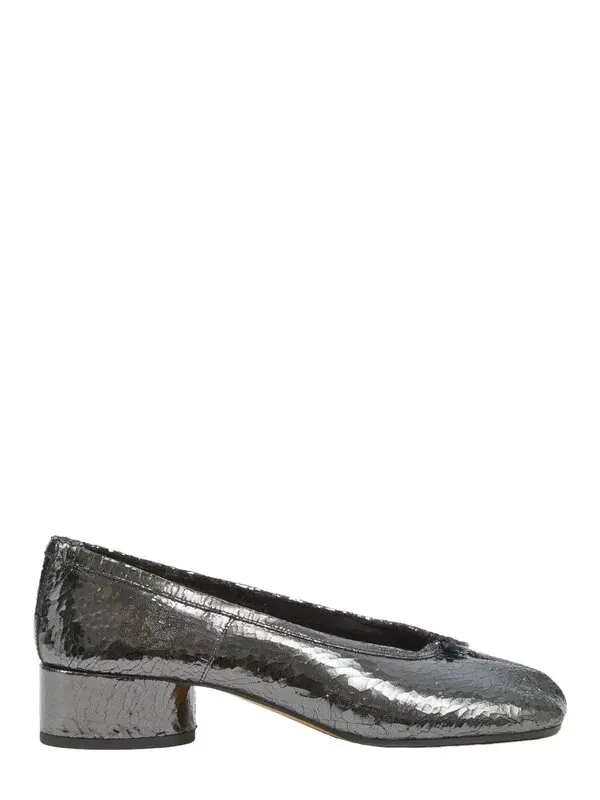 MAISON MARGIELA Tabi Broken Mirror Heeled Pumps - Grey