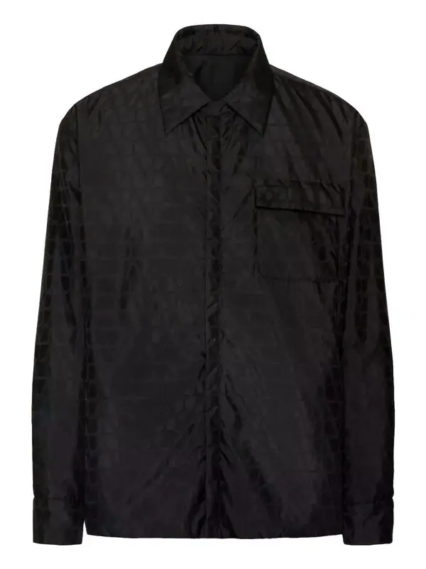 Valentino Garavani Toile Iconographe Reversible Jacket - Black