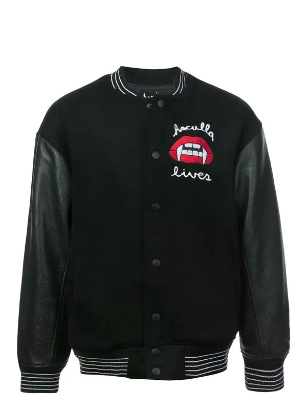 HACULLA. Lost Breed Patch Bomber Jacket - Black