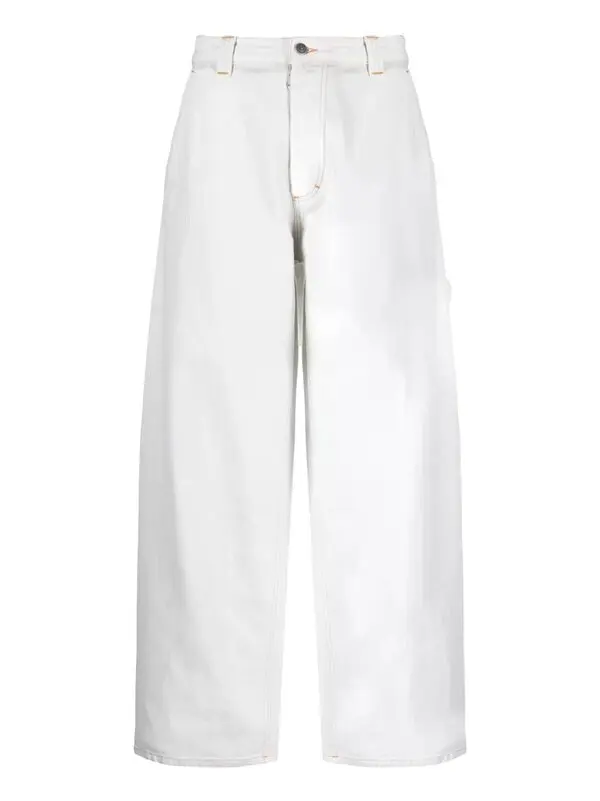 MAISON MARGIELA Mid-rise Wide-leg Jeans - Blue
