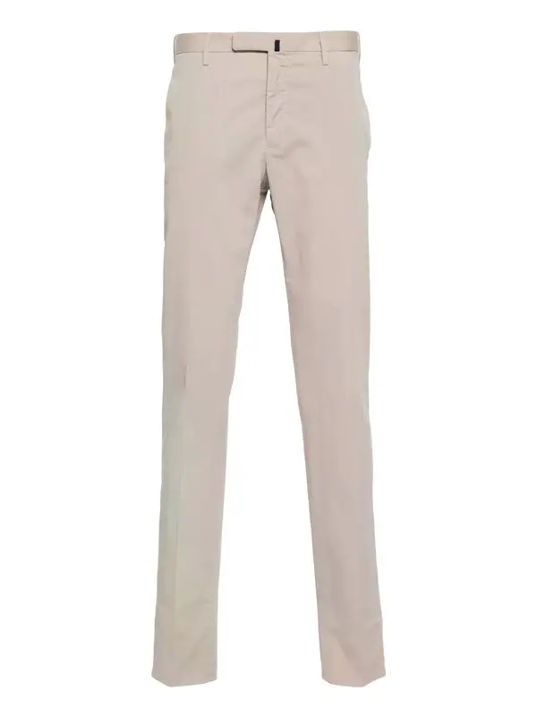 Incotex Pressed-crease Trousers - Neutrals