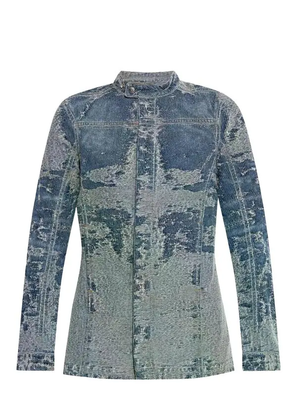 DIESEL® Distressed Jacket - Blue