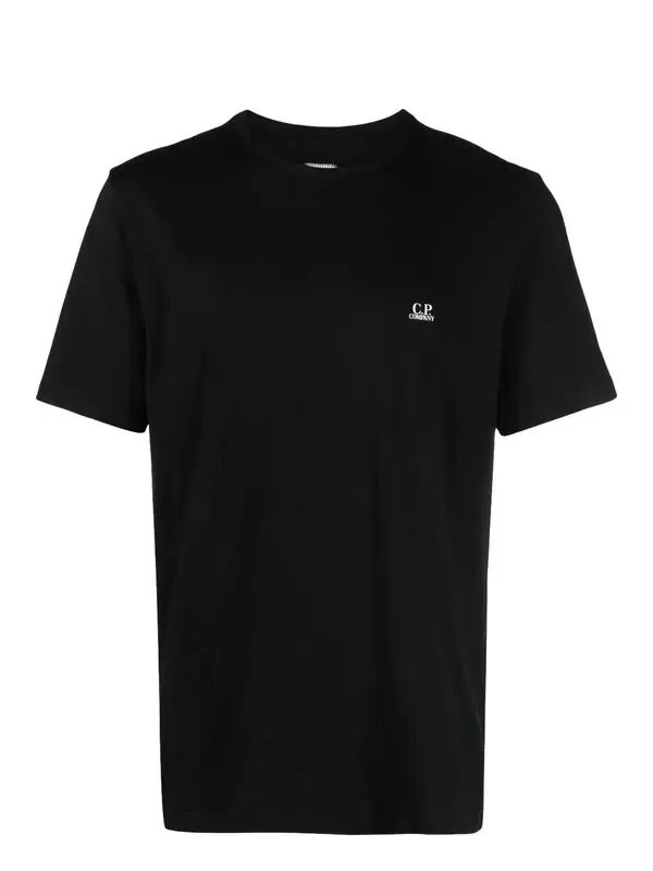 C.P. COMPANY 30/1 Goggles-print Cotton T-shirt - Black