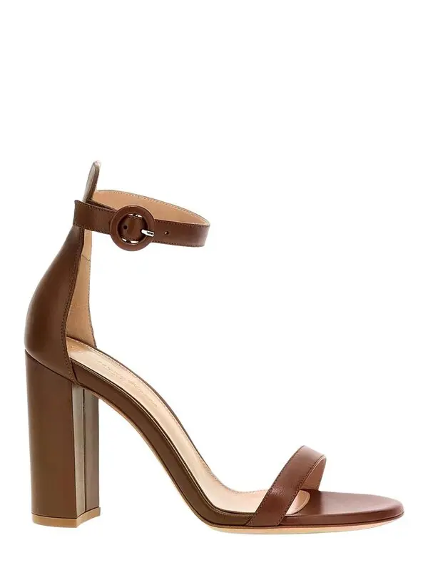 GIANVITO ROSSI 95mm Gaeta Sandals - Brown