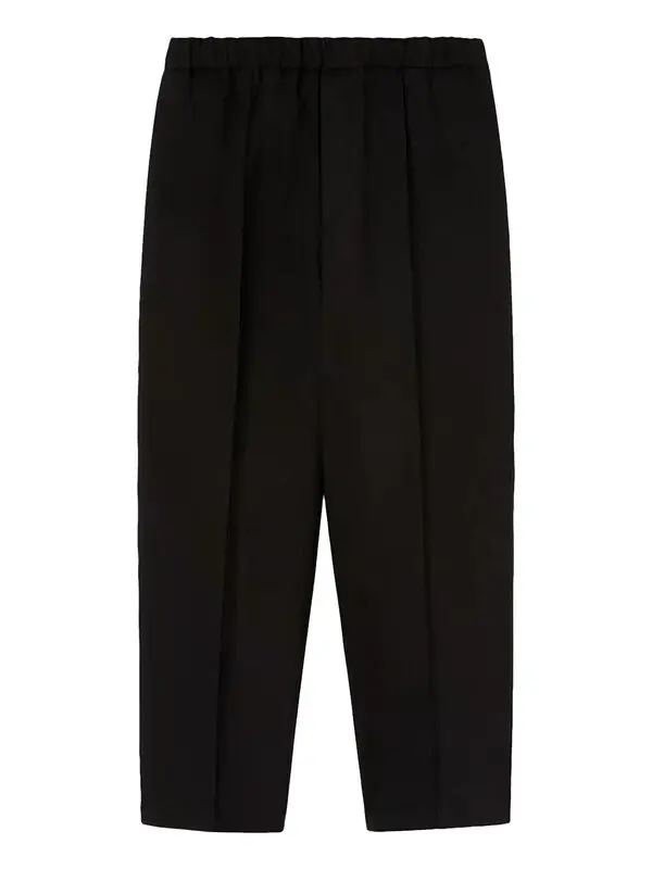 JIL SANDER Tailored Wide-leg Trousers - Black