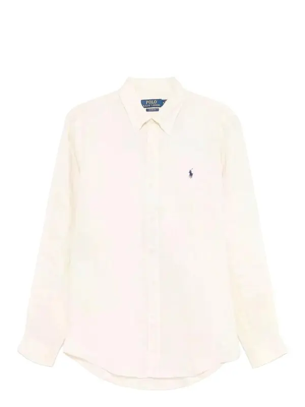 Polo Ralph Lauren Polo Pony-embroidered Shirt - Neutrals