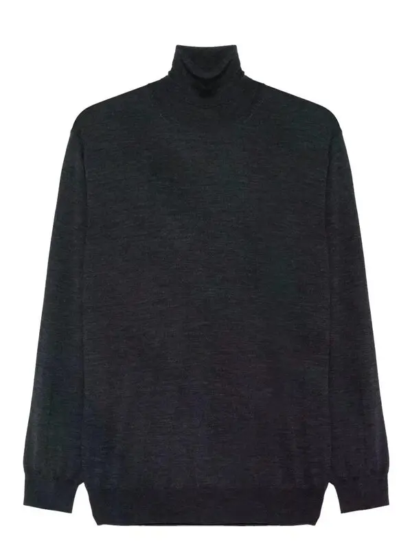KANGRA Fine-knit Sweater - Grey