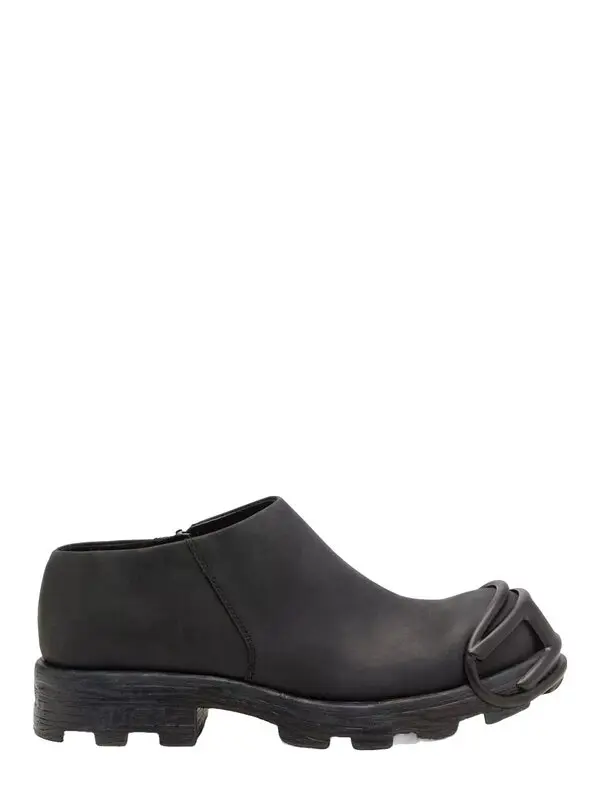 DIESEL® D-hammer Ab D Leather Boots - Black