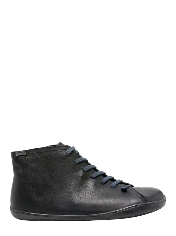 Camper Peu Cami High-top Leather Sneakers - Black