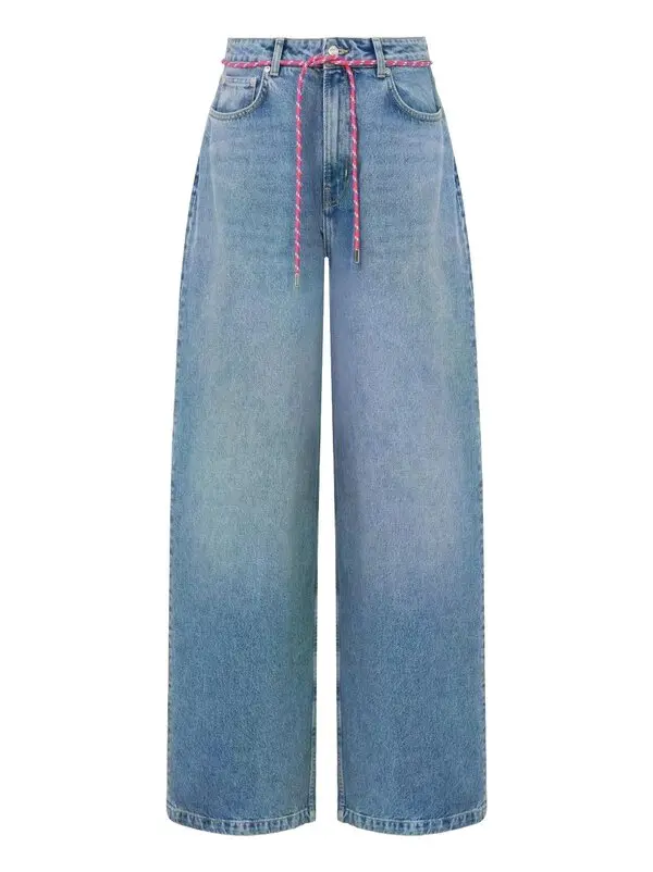 Moschino Wide-leg Jeans - Blue