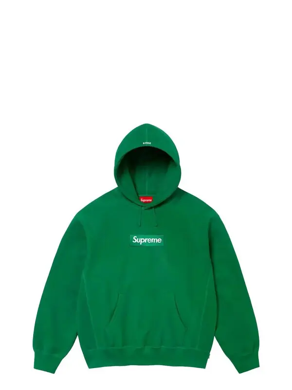 Supreme Box Logo Hoodie - Green