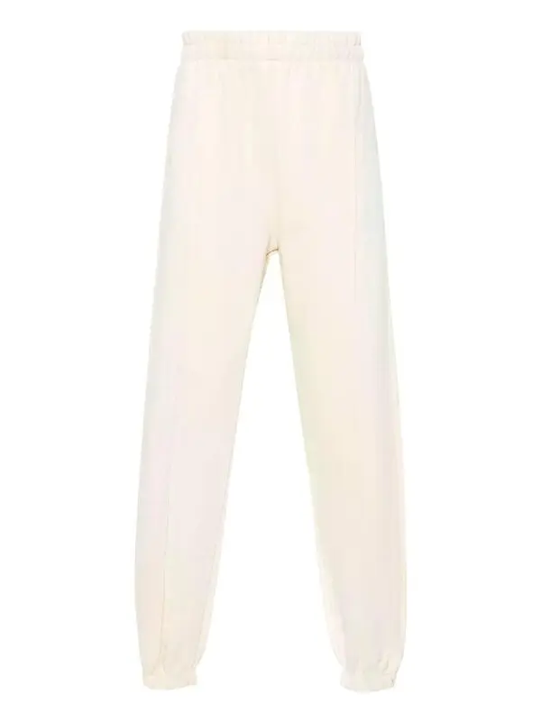 Gcds Embroidered-logo Track Pants - Neutrals