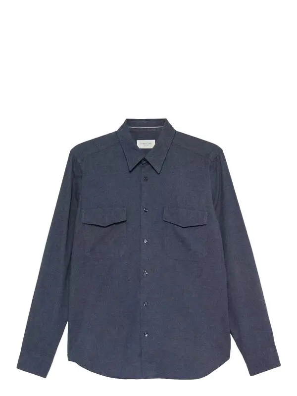 TINTORIA MATTEI 954 Cotton Shirt - Blue