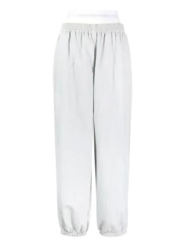 Alexander Wang Layered-design Track Pants - Grey
