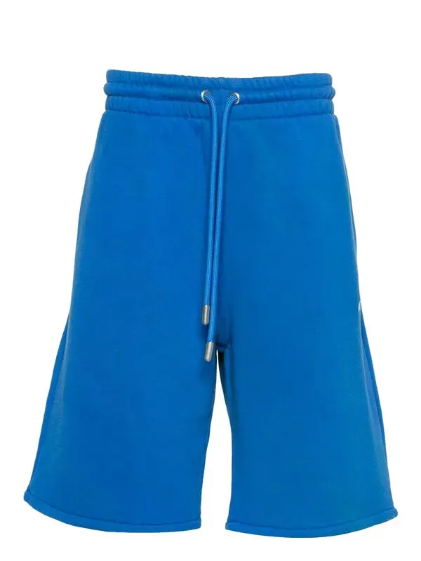 Off-White Arrows-embroidered Shorts - Blue