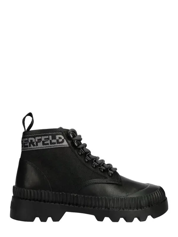 Karl Lagerfeld Trekka Spekulum Boots - Black