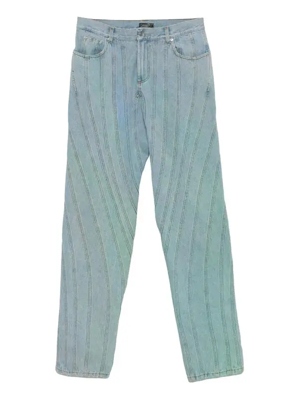 MUGLER Spiral Jeans - Blue