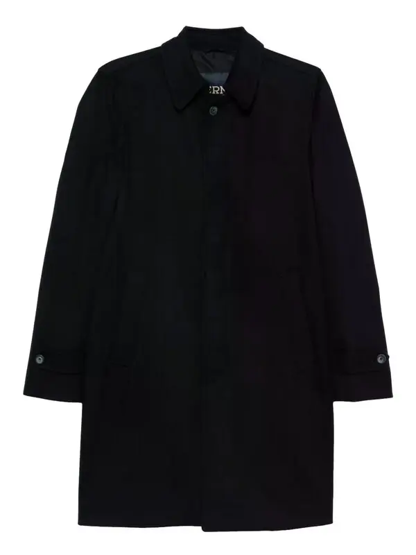 Herno Cashmere Coat - Blue