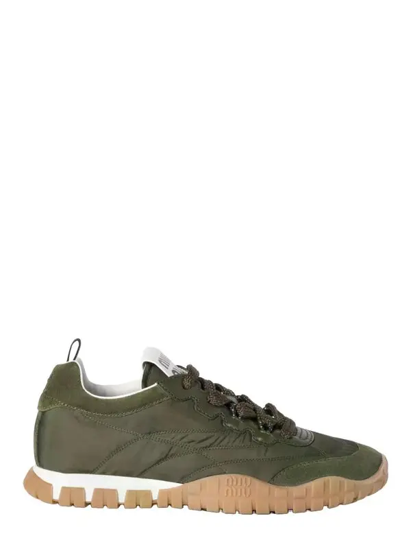 Miu Miu Tyre Sneakers - Green