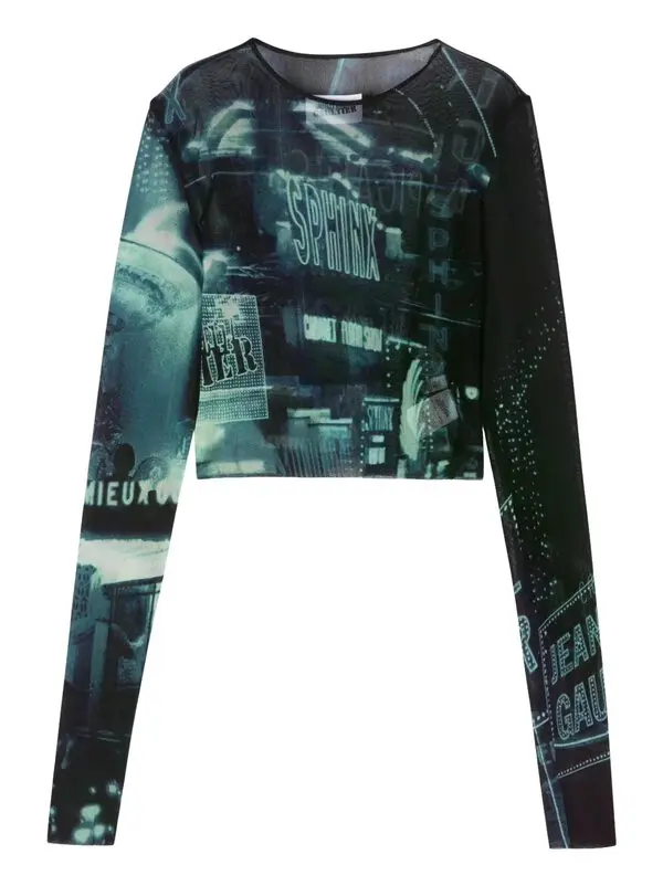 JEAN PAUL GAULTIER Pigalle Top - Blue