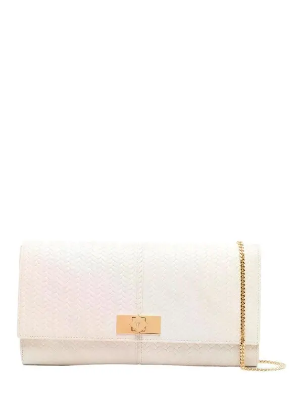 GIUSEPPE ZANOTTI Montserrat Clutch Bag - White