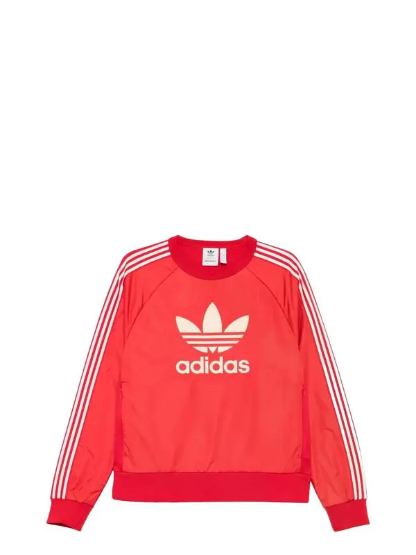 Adidas X Wales Bonner Trefoil Logo Sweatshirt - Red