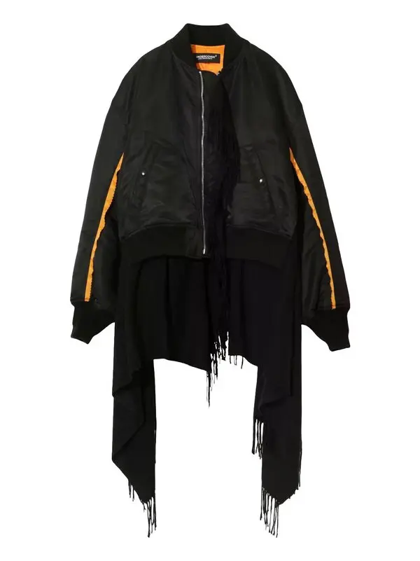 Undercover Layered Bomber Jacket - Black