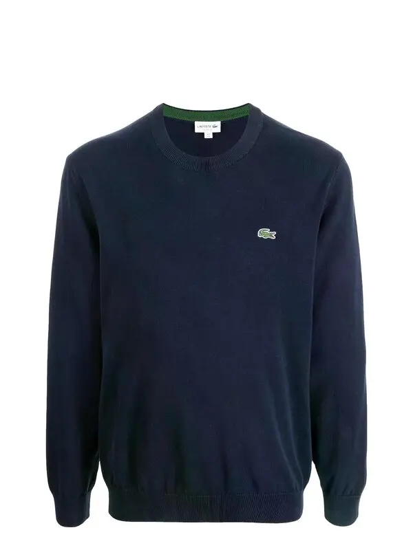 Lacoste Logo Embroidery Sweatshirt - Blue