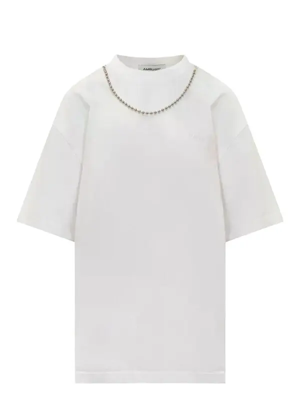 AMBUSH Chain-detailing T-shirt - Black