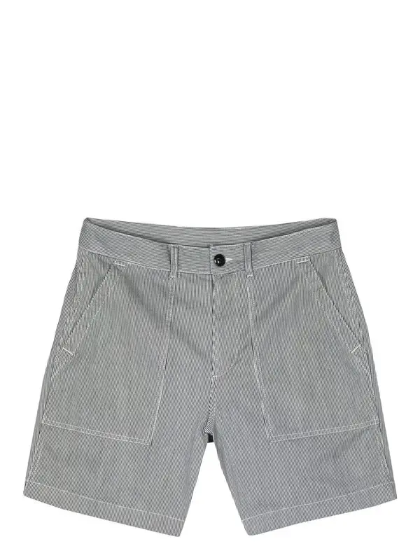 Woolrich Striped Bermuda Shorts - Blue