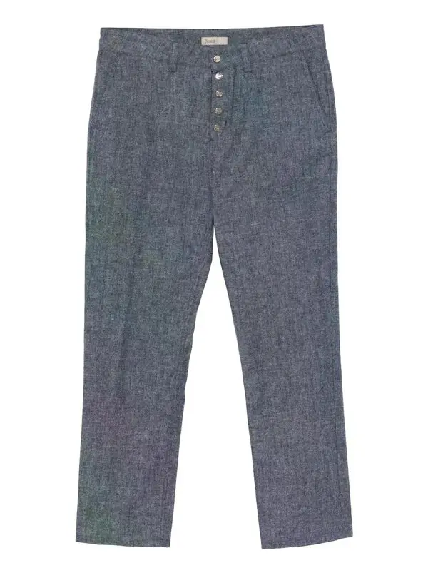 Herno Press-stud Fastening Jeans - Blue