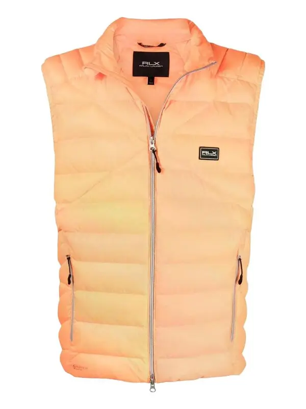 Polo Ralph Lauren Logo-patch Padded Gilet - Orange
