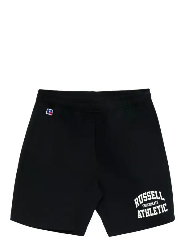 CHOCOOLATE Logo-print Shorts - Blue