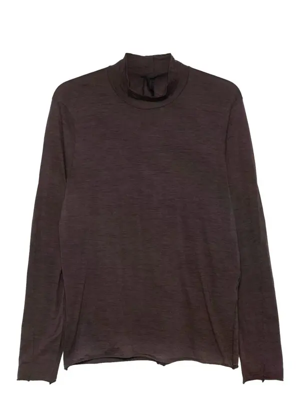 Transit Fine-knit T-shirt - Brown