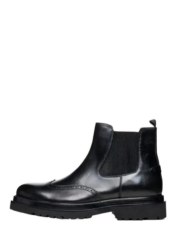 POCHE PARIS Denis Chelsea Boots - Black