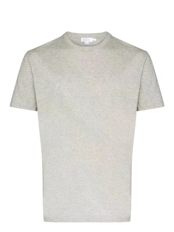 Sunspel Riviera Cotton T-shirt - Grey