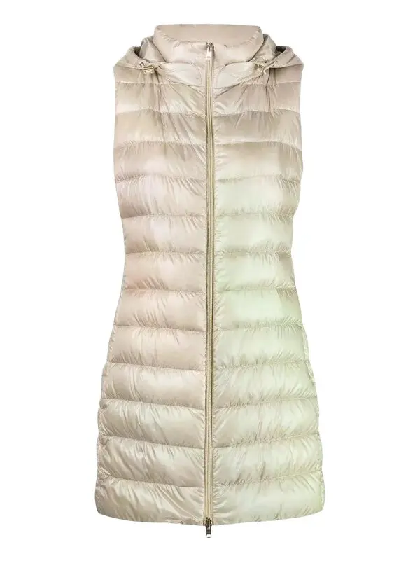 Herno Goose-down Padded Gilet - Neutrals