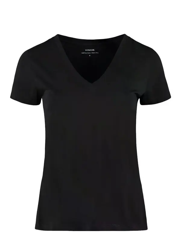 Vince V-neck T-shirt - Black