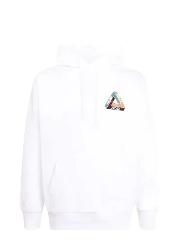PALACE Logo-print Tri-tex Hoodie - White
