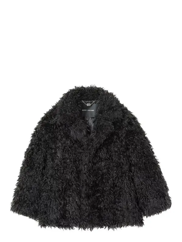 Marc Jacobs The Shaggy Faux Fur Lady Jacket - Black