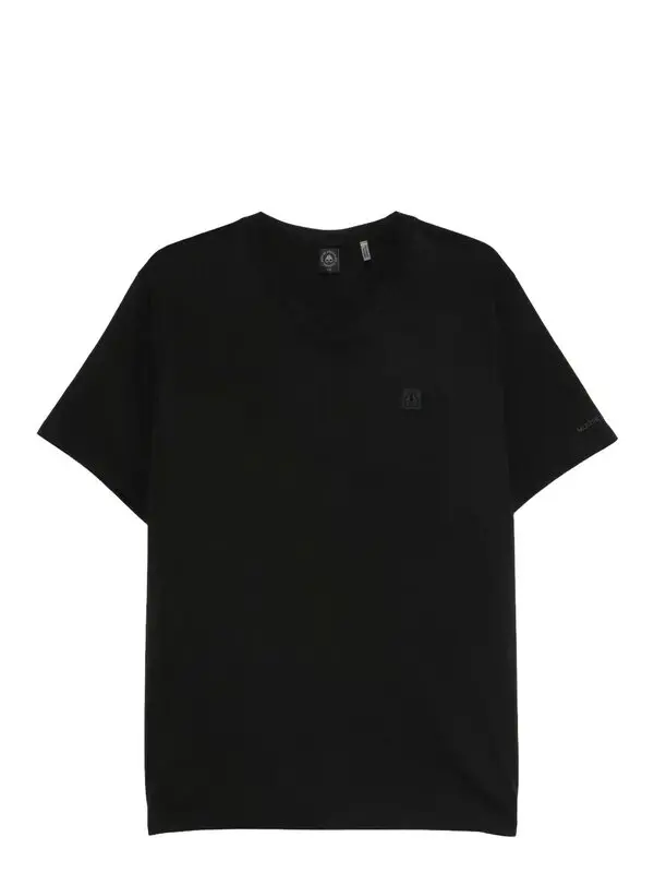 Moose Knuckles Logo-patch T-shirt - Black